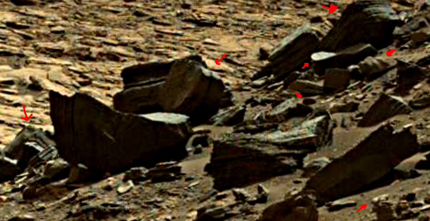 Mars Sol 1452 Anomalies – Mars Ruins? | Was Life On Mars?